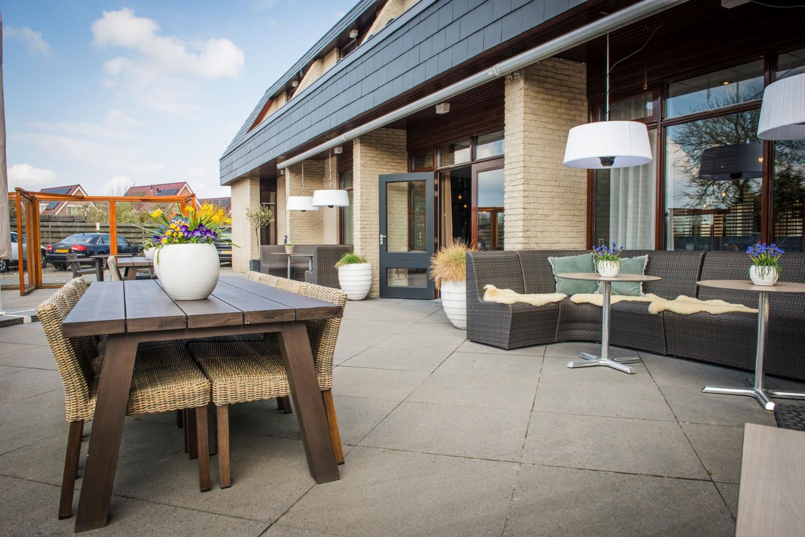 Lounge, bar & terras | Hotel Boschrand op Texel